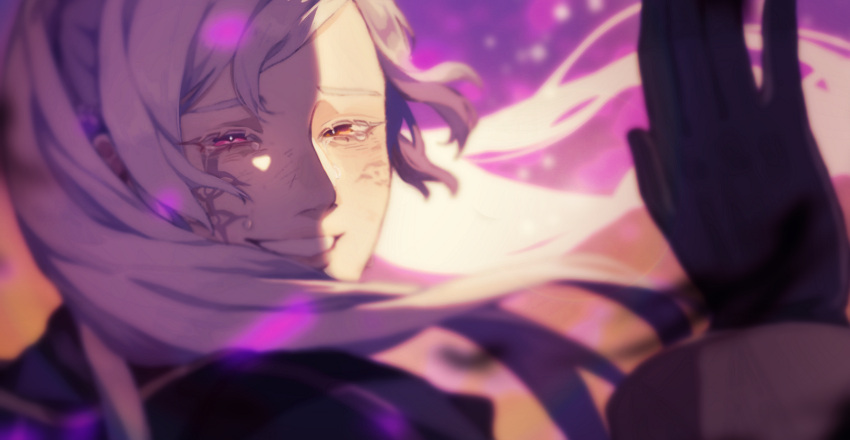 Safebooru - 1girl black gloves commentary crying crying with eyes open ...