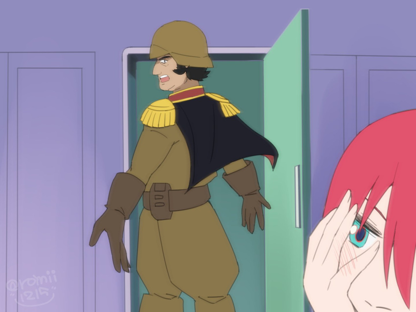 Safebooru - 1970s (style) 1boy 1girl amate yuzuriha aqua eyes artist ...