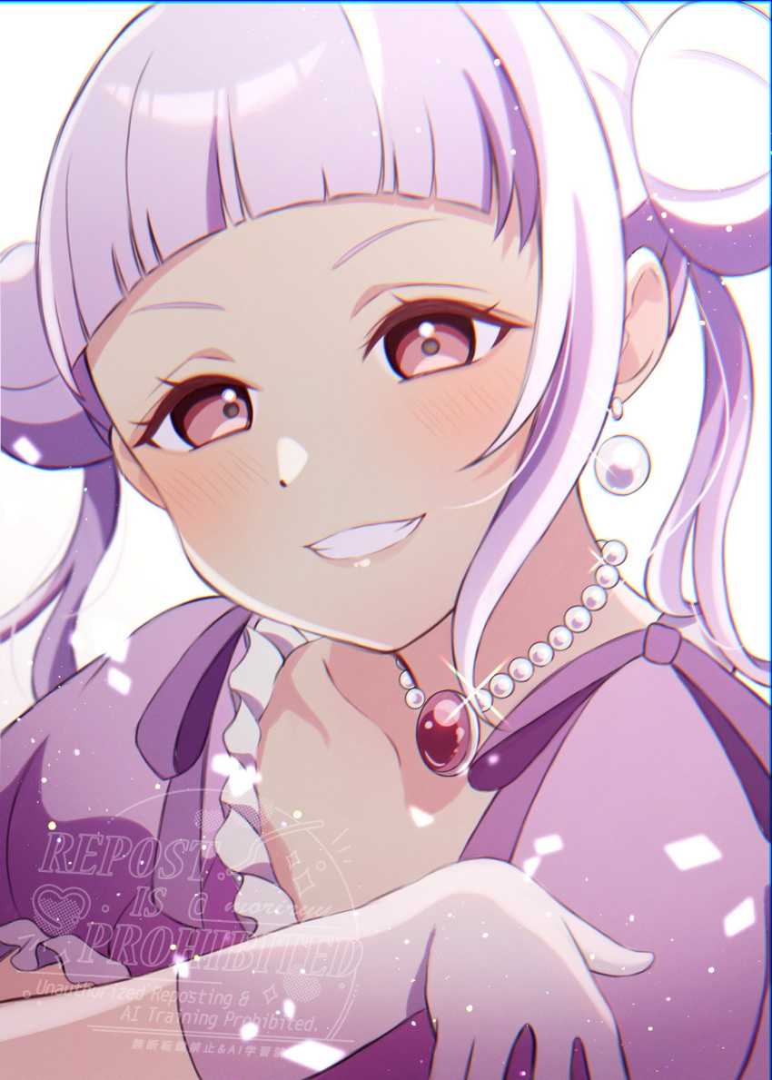 Safebooru - 1girl alt text arashi chisato arched bangs blush commentary ...