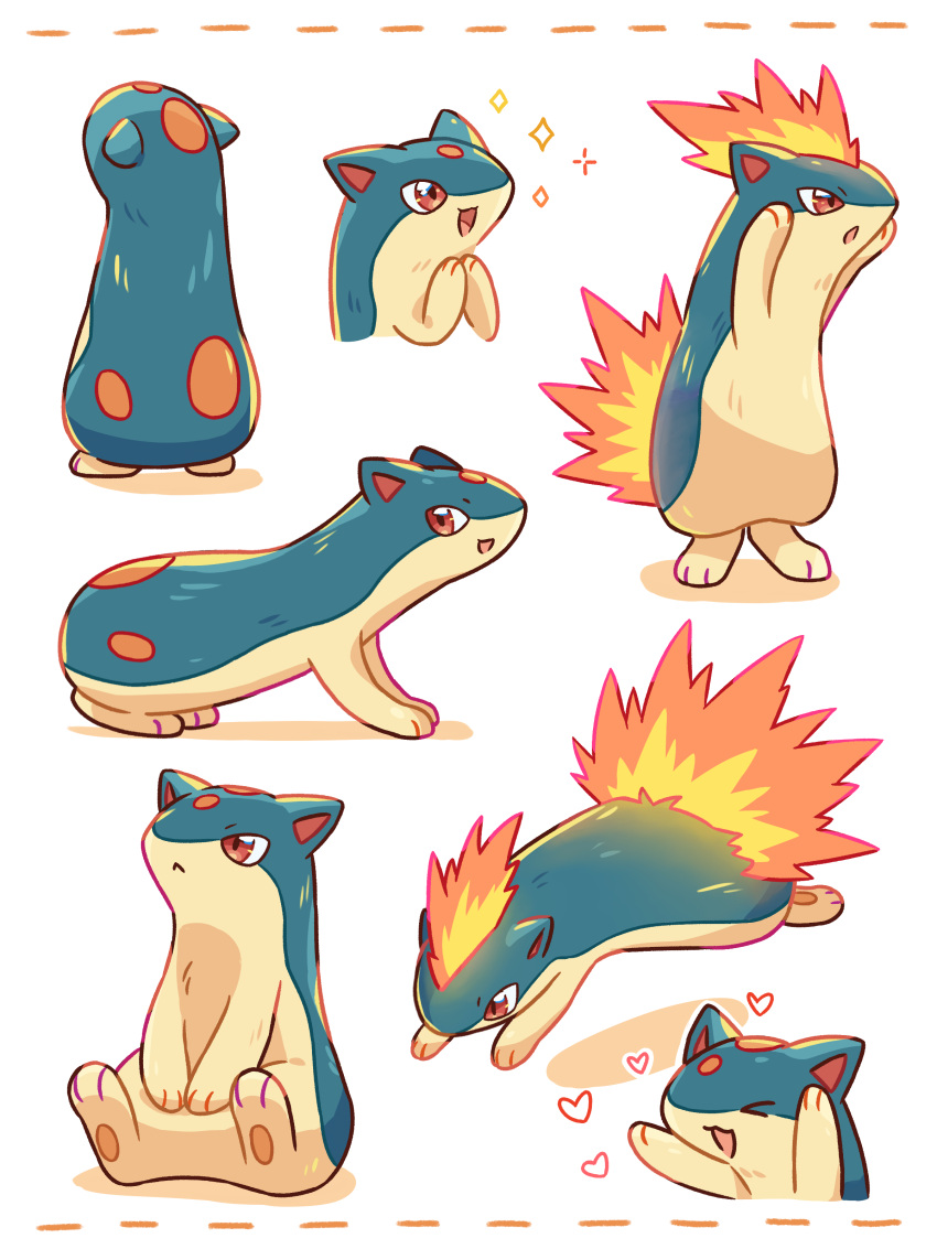 Safebooru - absurdres animal focus commentary request fire heart ...
