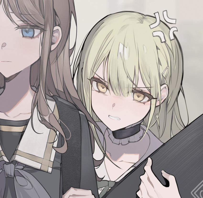 Safebooru - 2girls absurdres anger vein arm hug bang dream! bang dream ...