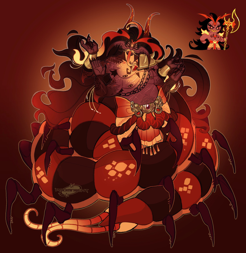 Safebooru - 1boy armpit hair black hair bug burning spice cookie centipede centipede boy cookie ...