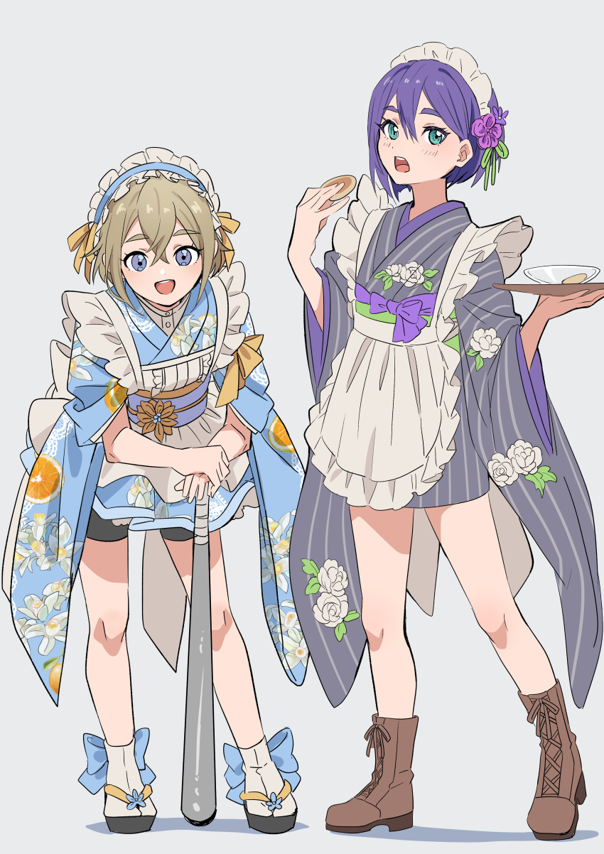 Safebooru - 2girls :d absurdres alternate costume aqua eyes baseball ...