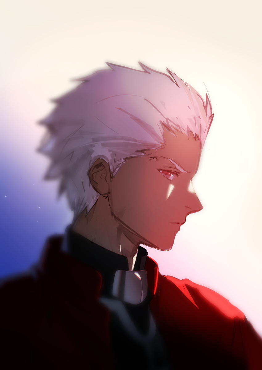 Safebooru - 1boy absurdres archer (fate) blurry brown eyes commentary ...