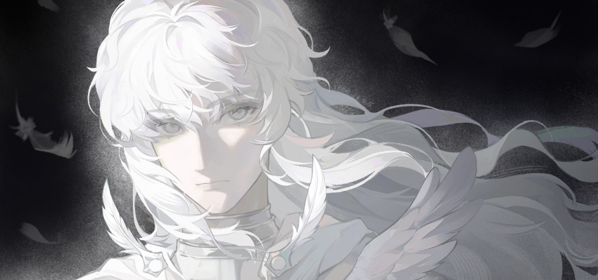 Safebooru - 1boy armor bbbaobb berserk black background closed mouth ...