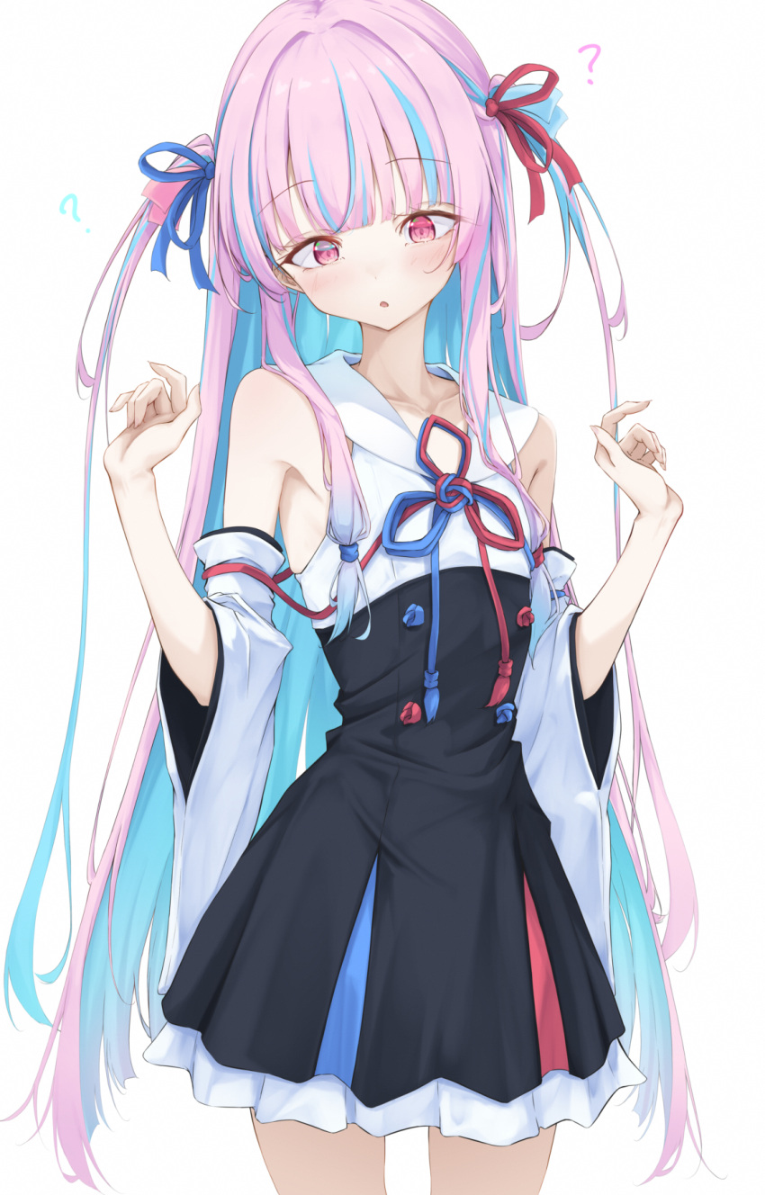Safebooru - 1girl blue ribbon fusion haamon (harmon) highres kotonoha ...