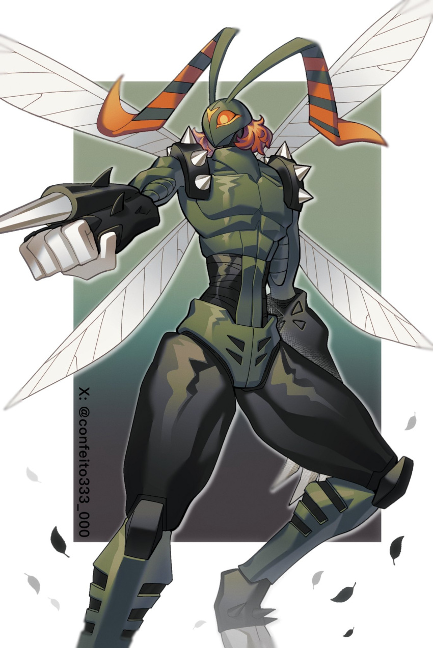 Safebooru - arm blade bug compound eyes confeito000 333 digimon digimon ...