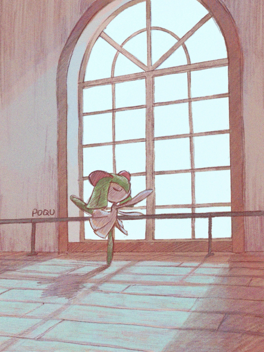 Safebooru - artist name ballet closed eyes colored skin dancing green ...