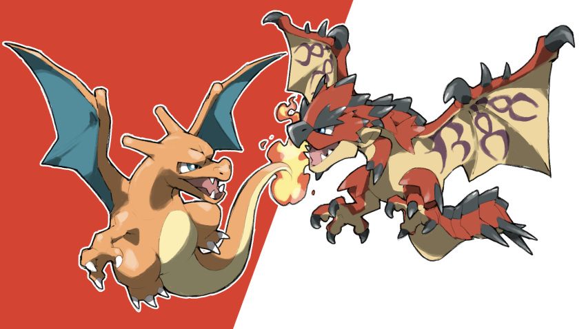 Safebooru - animal focus blacknirrow blue eyes charizard claws ...