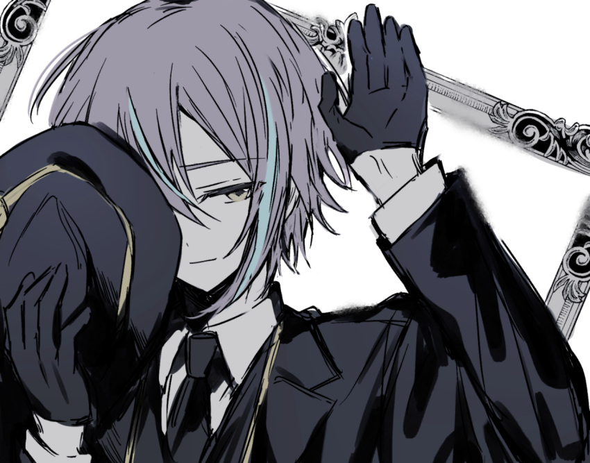 Safebooru - 1boy kamishiro rui multicolored hair project sekai purple ...