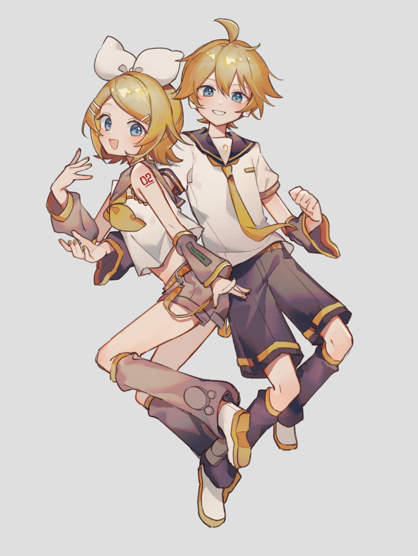 Safebooru - 1boy 1girl :d arm tattoo arm warmers bare shoulders belt black arm warmers black leg ...