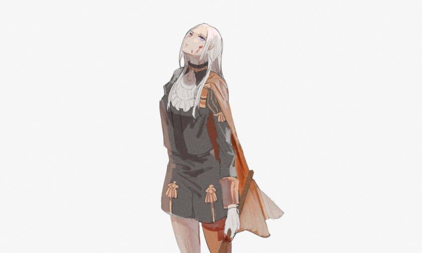 Safebooru - 1girl axe chocolate (jitong) edelgard von hresvelg fire ...