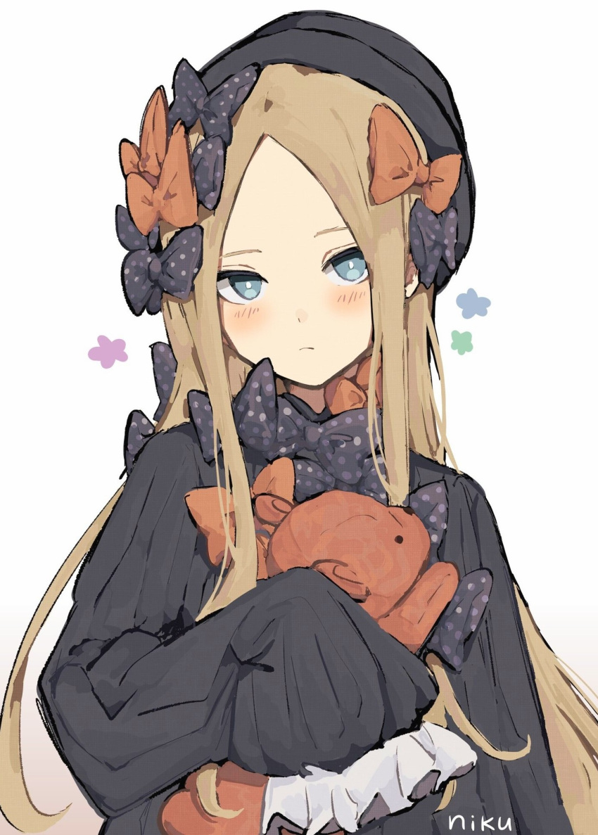 Safebooru - 1girl abigail williams (fate) black bow blonde hair blue eyes blush bow fate/grand ...