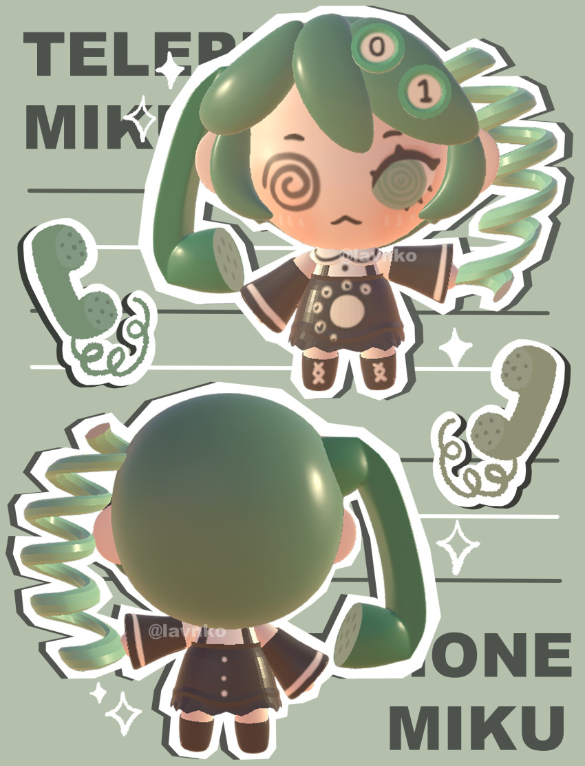 Safebooru - 1girl 3d absurdres alternate costume alternate hairstyle blush cable hair chibi ...