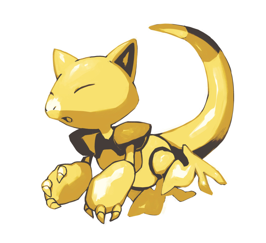 Safebooru - abra animal focus bluekomadori claws closed eyes floating ...