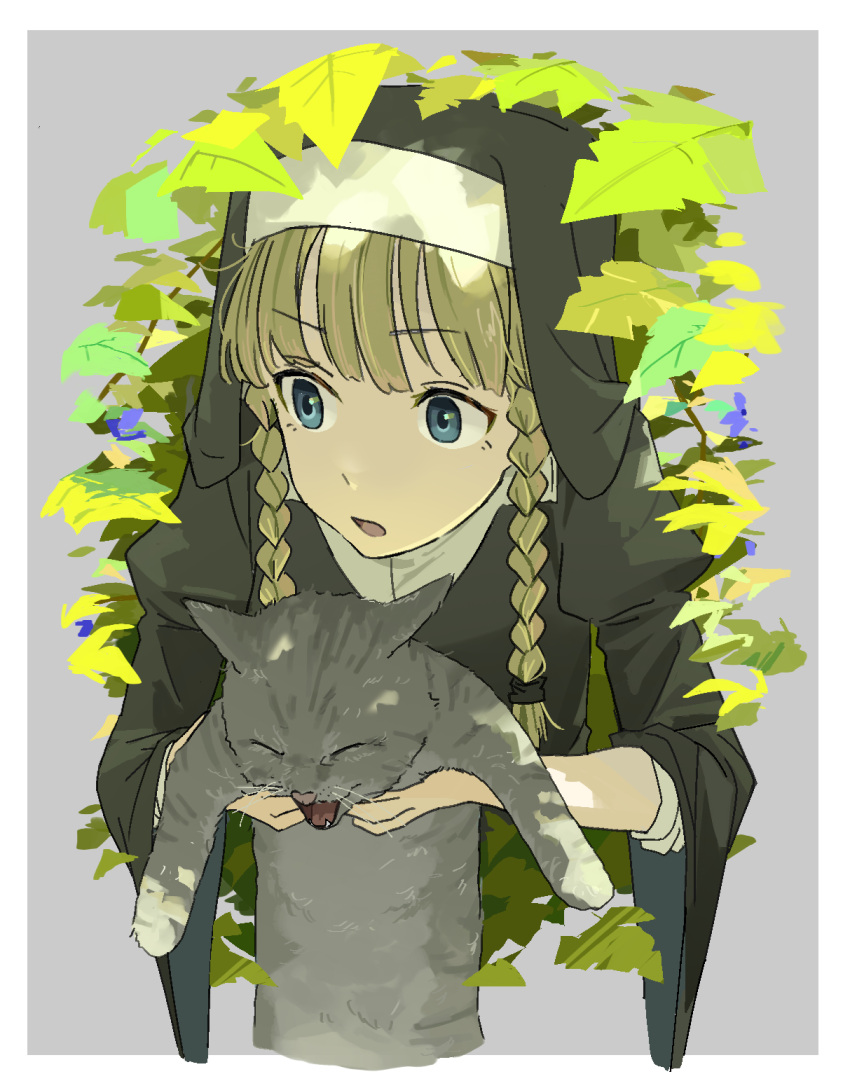 Safebooru - 1girl anikari (9rxxr72gzagsn9p) animal black dress blonde ...