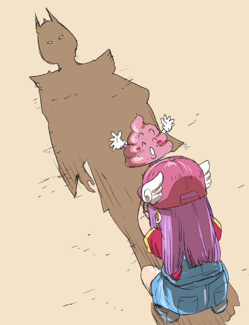 Safebooru - 1girl baseball cap cat shadow puppet (meme) closed eyes ...