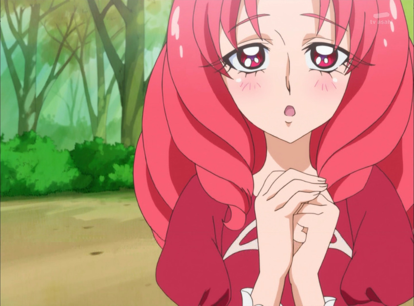 Safebooru - 1girl akagi towa blush curly hair female go! princess ...