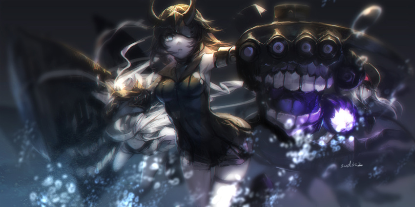 Safebooru - 3girls absurdly long hair armpits black dress black hair ...