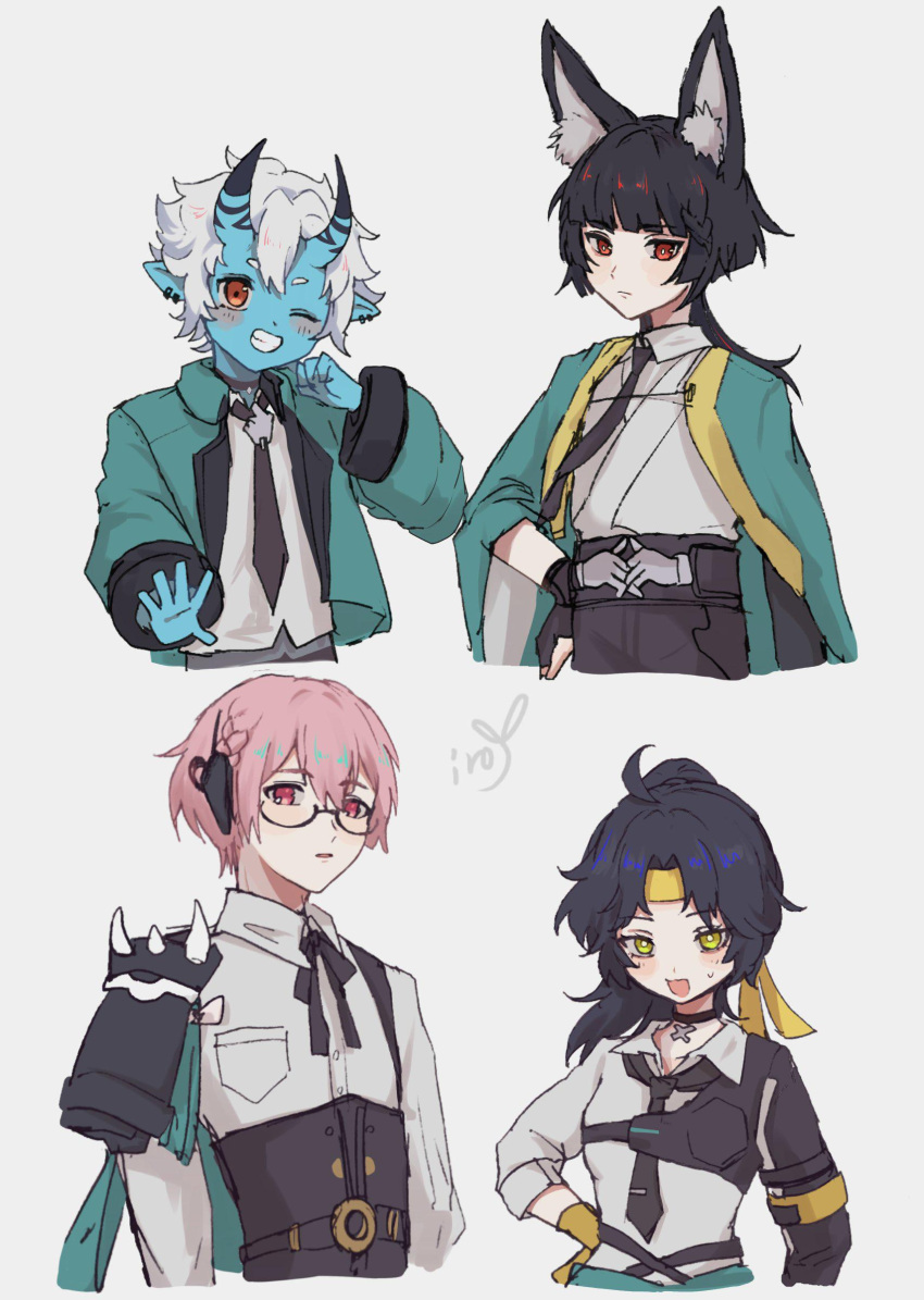 Safebooru - 1girl animal ears asaba harumasa genderswap genderswap (ftm ...