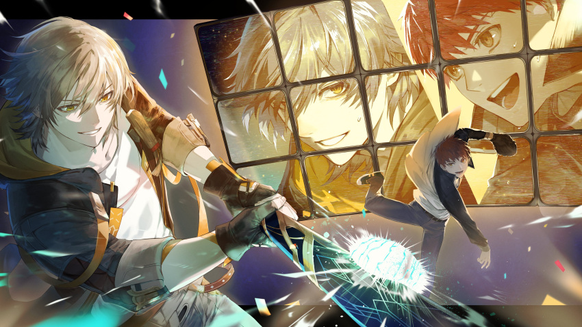 Safebooru - 2boys absurdres araya (hachino araya) ball baseball ...