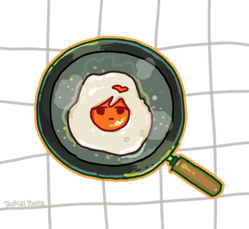Safebooru - ba wu90665 fried egg frying pan no humans omori omori ...
