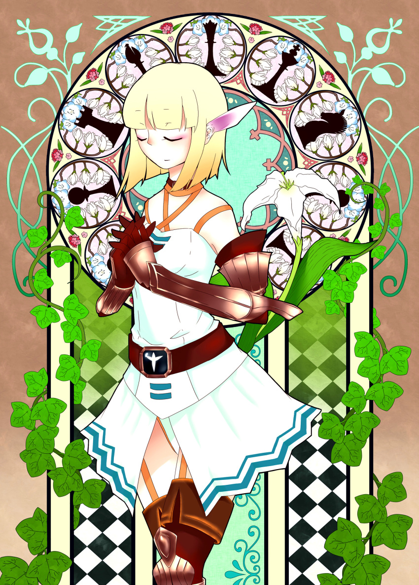 Safebooru - 1girl artist request blonde hair breasts breath of fire breath of fire v capcom full ...