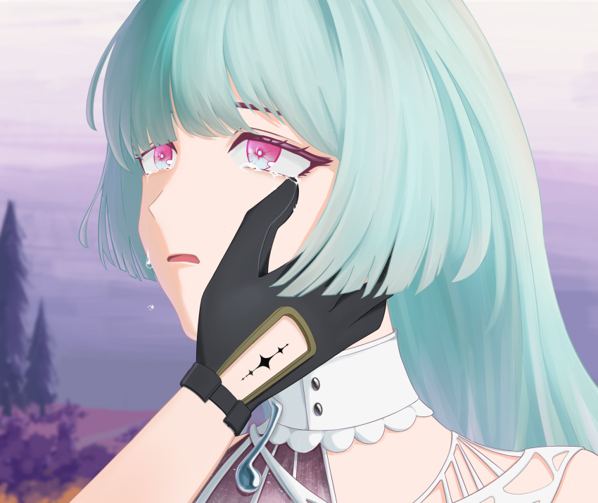 Safebooru - 1boy 1girl absurdres black gloves chinese commentary ...