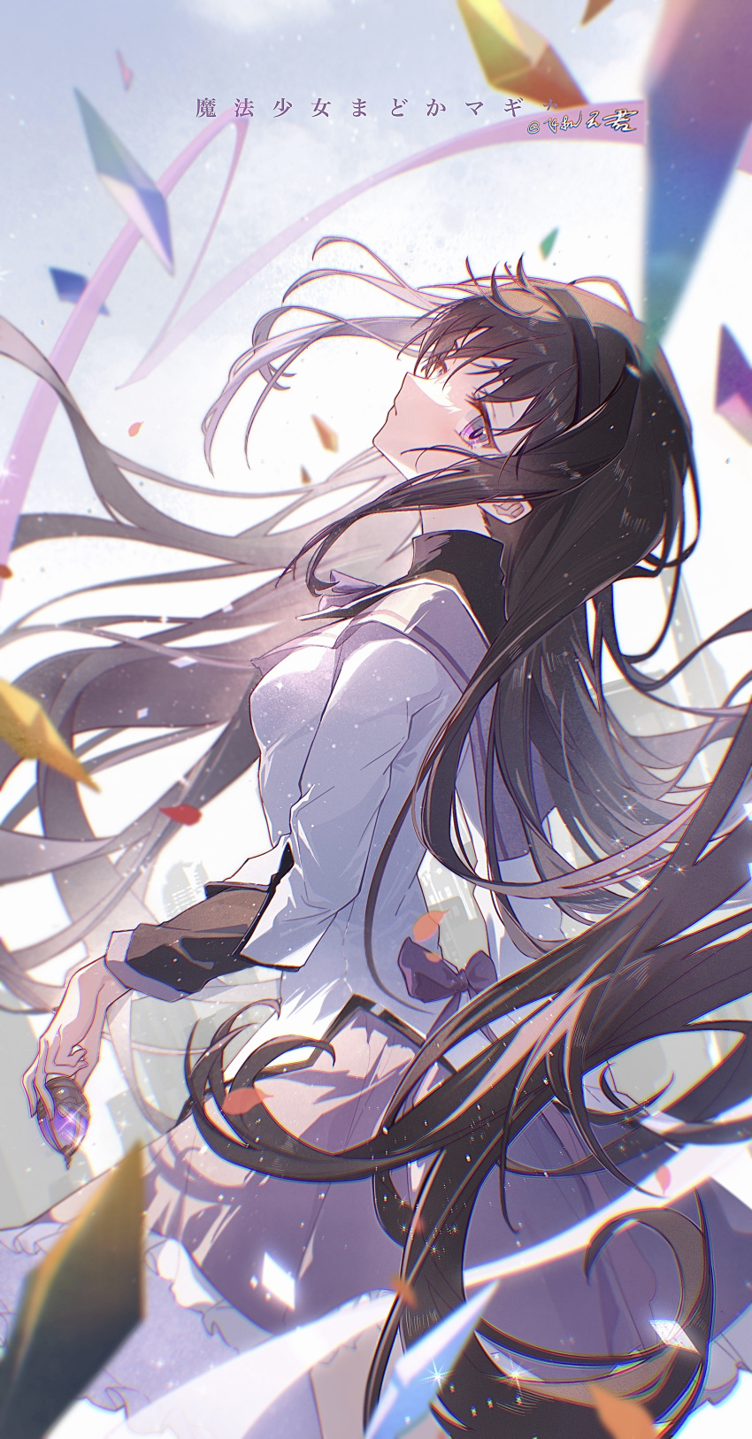 Safebooru - 1girl absurdres akemi homura akemi homura (magical girl ...