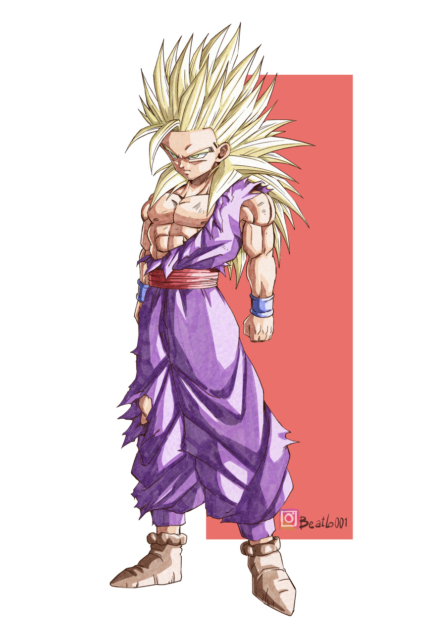 Safebooru - 1boy abs absurdres alternate hair length alternate ...