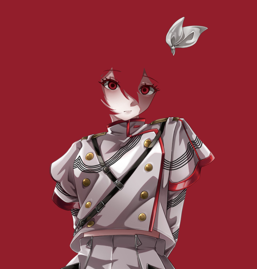 Safebooru - 1girl absurdres closed mouth grey jacket grey skirt hair ...