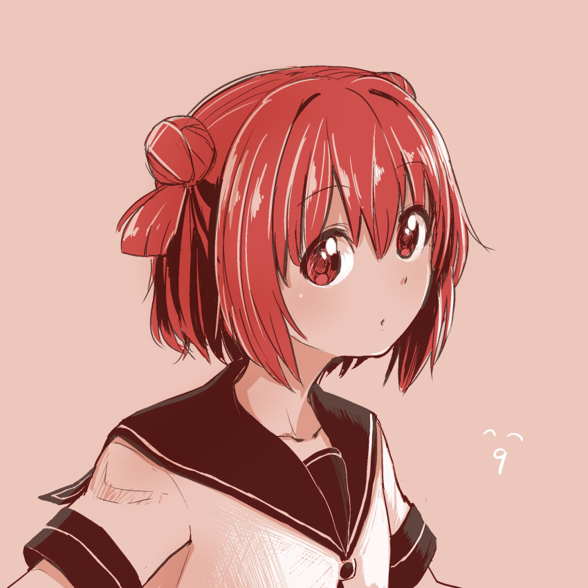 Safebooru 1girl Akaza Akari Aomushi Mushamusha Bangs Collarbone 2167