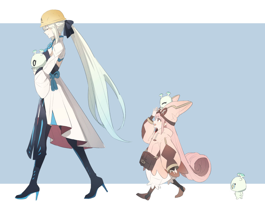 Safebooru - 2girls black bow bow closed eyes con (fate) fate/grand ...