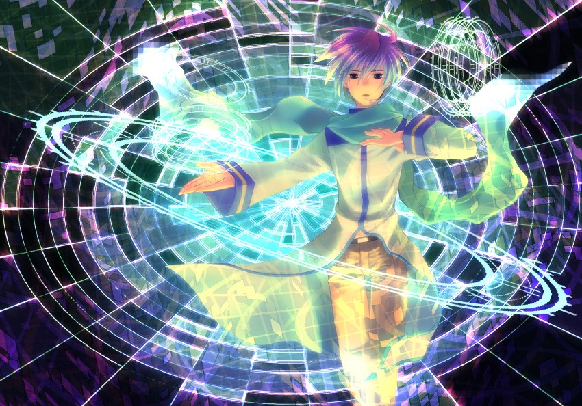 Safebooru - kaito male scarf solo vocaloid | 16508
