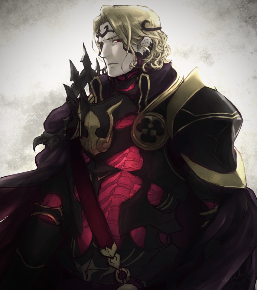 Safebooru - 1boy alternate costume aristocratic clothes armor black ...