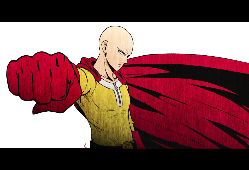 Safebooru - 1boy bald black eyes cape chris re5 clenched hand ...