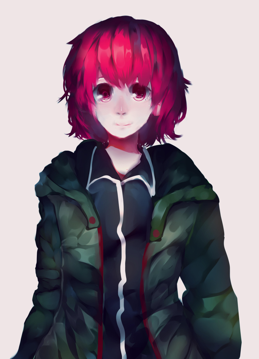 Safebooru - absurdres androgynous highres hood hooded jacket hoodie ...