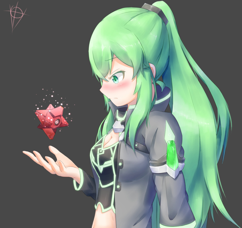 Safebooru - blush breasts cleavage crota destiny (game) genderswap ...