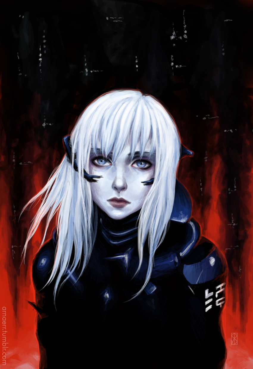 Safebooru - 1girl blame! cibo cyberpunk cyborg highres looking at ...