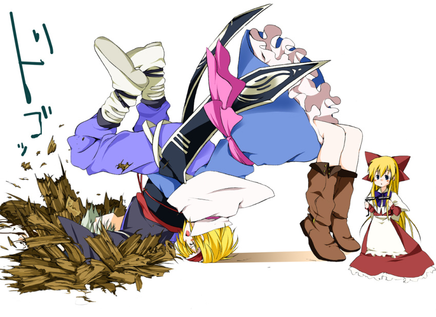 Safebooru - bad id german suplex happy hourai doll morichika rinnosuke ...