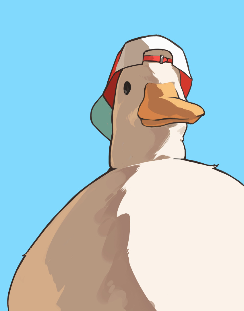 Safebooru - absurdres animal animal focus backwards hat baseball cap ...