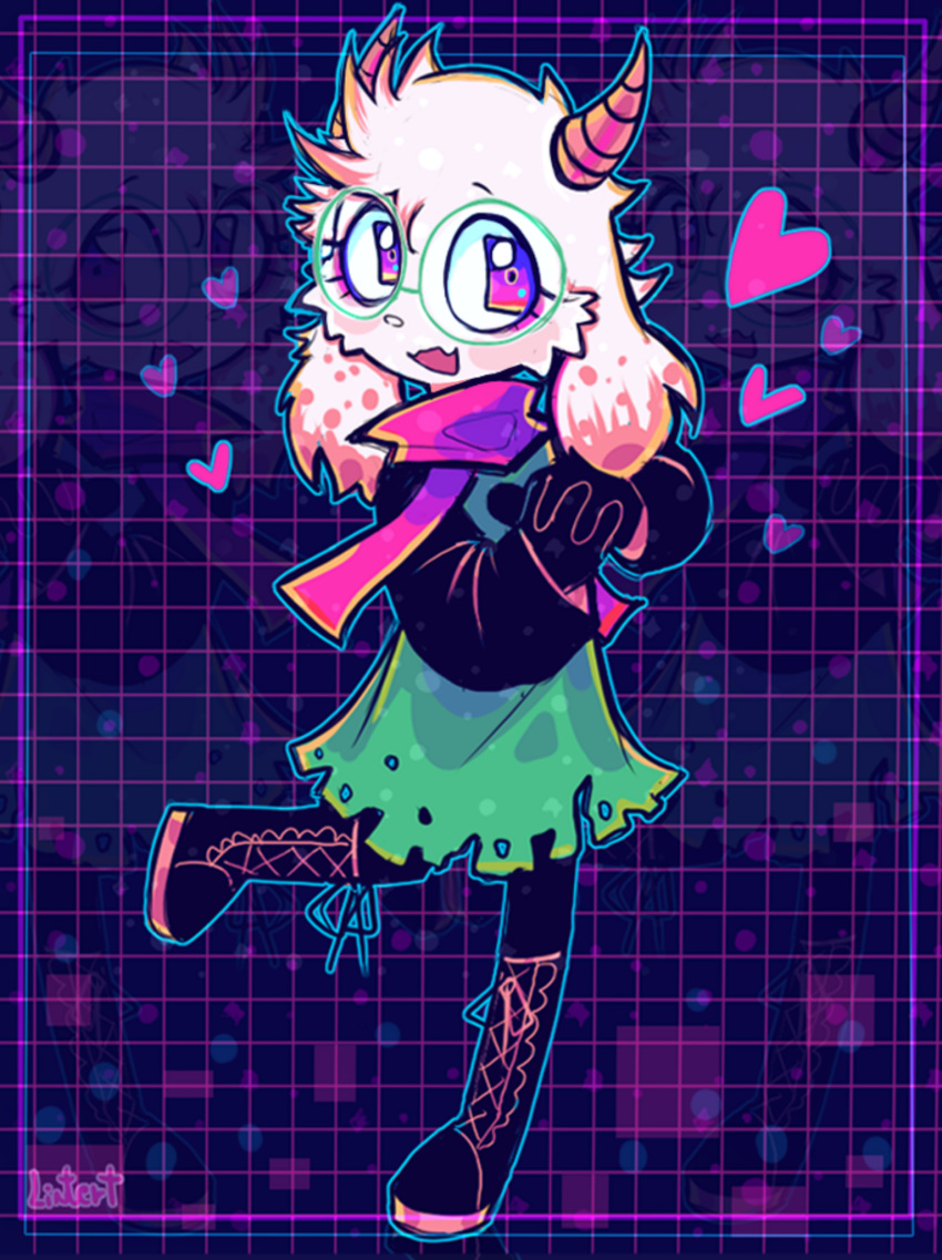 Safebooru - 1boy animal ears black gloves boots colored skin deltarune ...