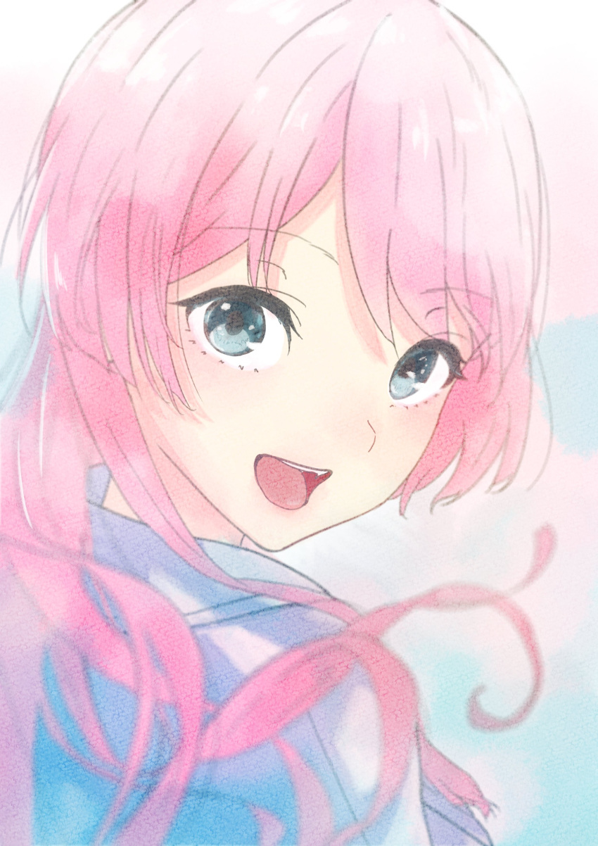 Safebooru - 1girl absurdres bang dream! bang dream! it's mygo!!!!! blue eyes blue jacket chihaya ...