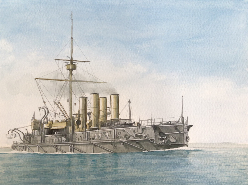 Safebooru - atelier bono cannon highres imperial german navy ironclad ...