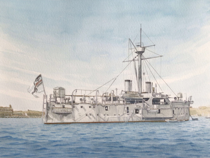 Safebooru - atelier bono dock highres imperial german navy ironclad ...