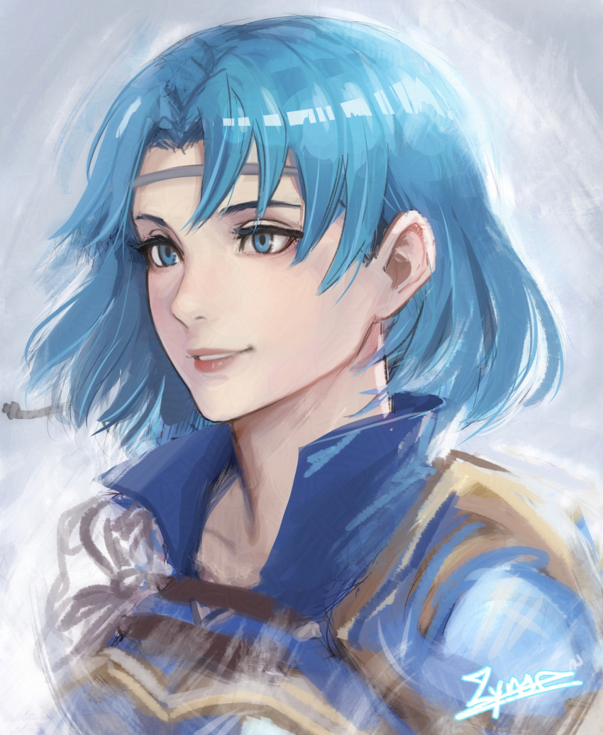 Safebooru - 1girl armor blue armor blue eyes blue hair cm lynarc fire emblem fire emblem: the ...