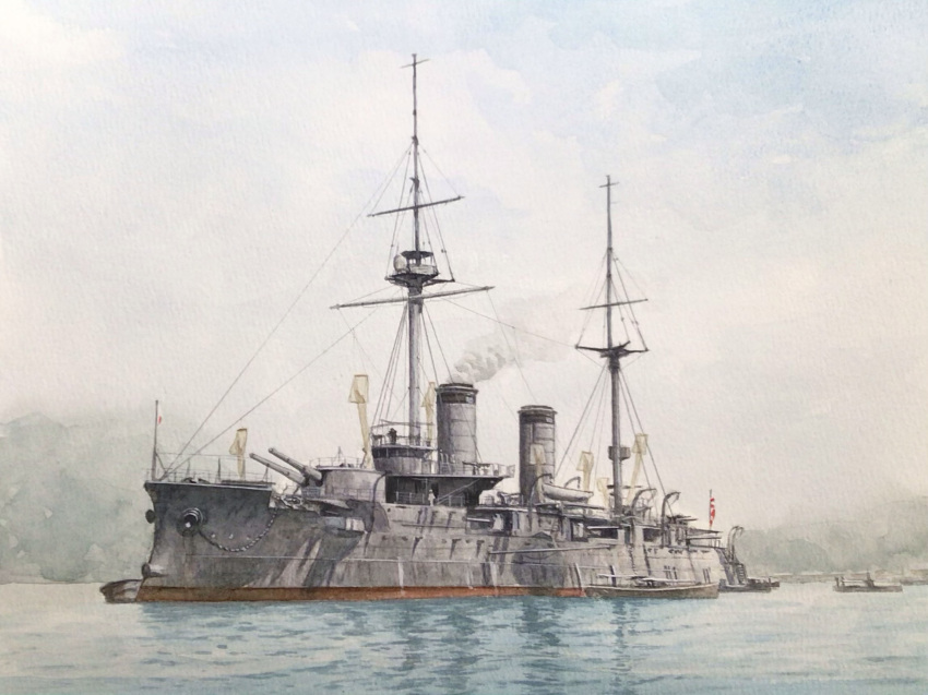 Safebooru - atelier bono battleship cannon highres imperial japanese ...