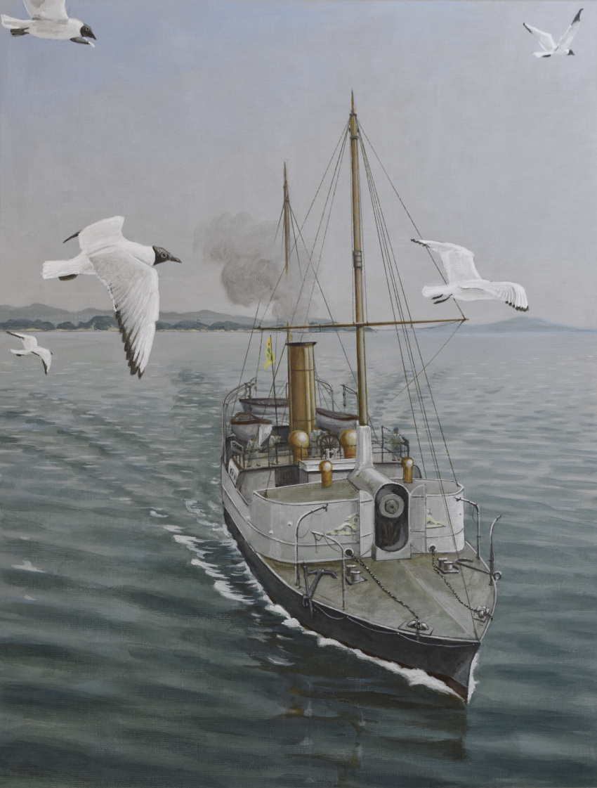 Safebooru - absurdres atelier bono bird black-headed gull chaoyong ...