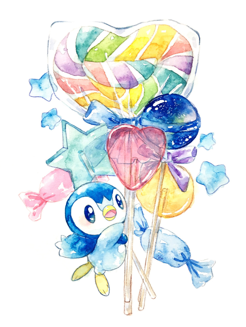 Safebooru - absurdres bright pupils candy food full body heart heart ...