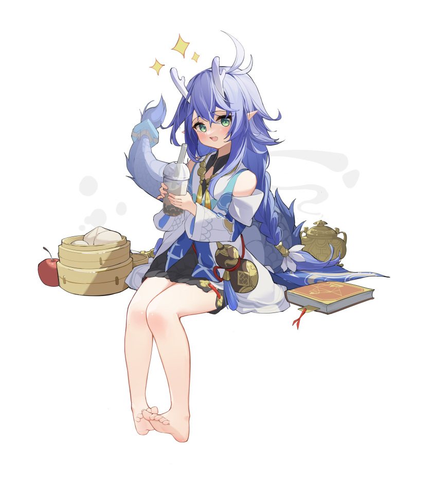 Safebooru - 1girl absurdres bailu (honkai: star rail) bamboo steamer ...